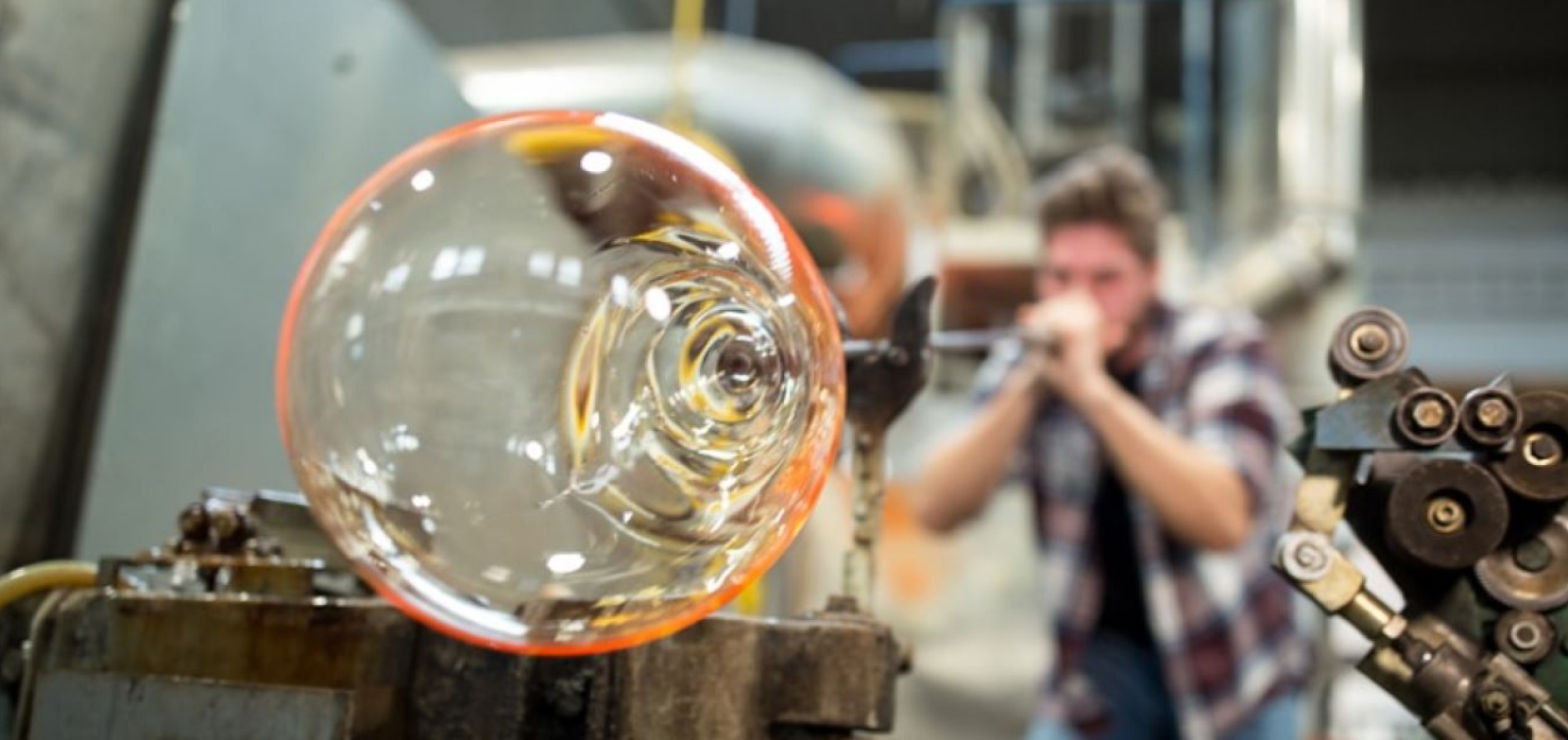 Experience at the glass-blowing | Rückl Visitor Centre